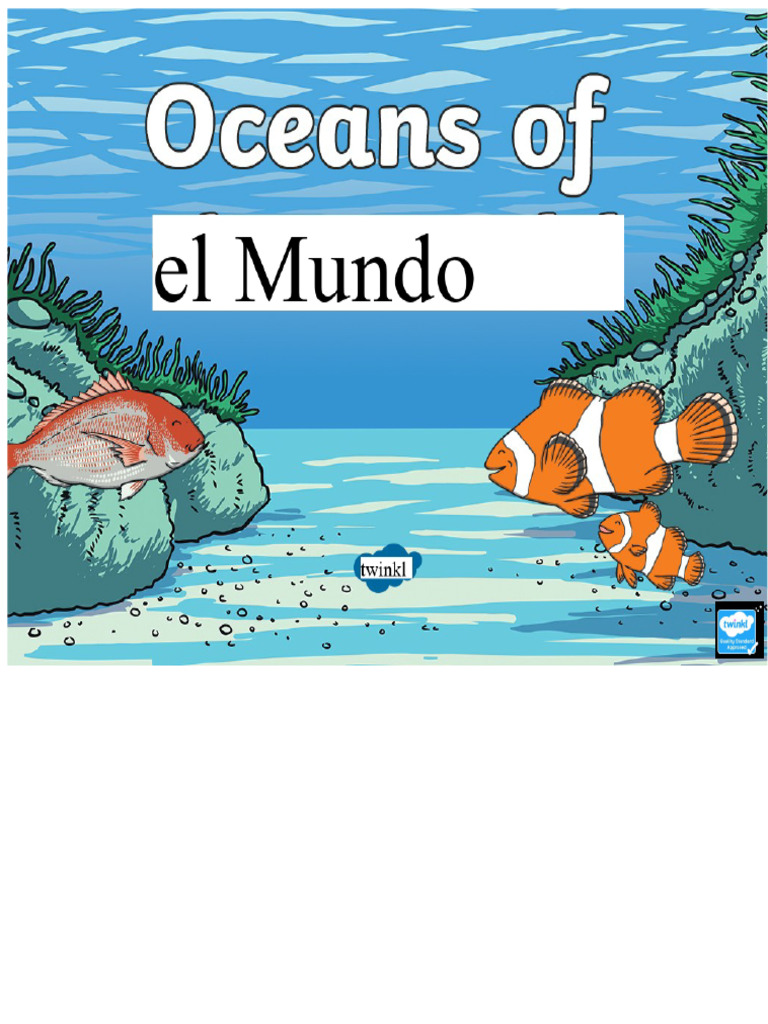 Océanos Del Mundo Powerpoint | PDF | Océanos | océano Atlántico