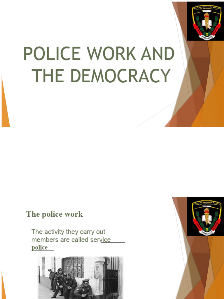 Police Work and Democracy | PDF