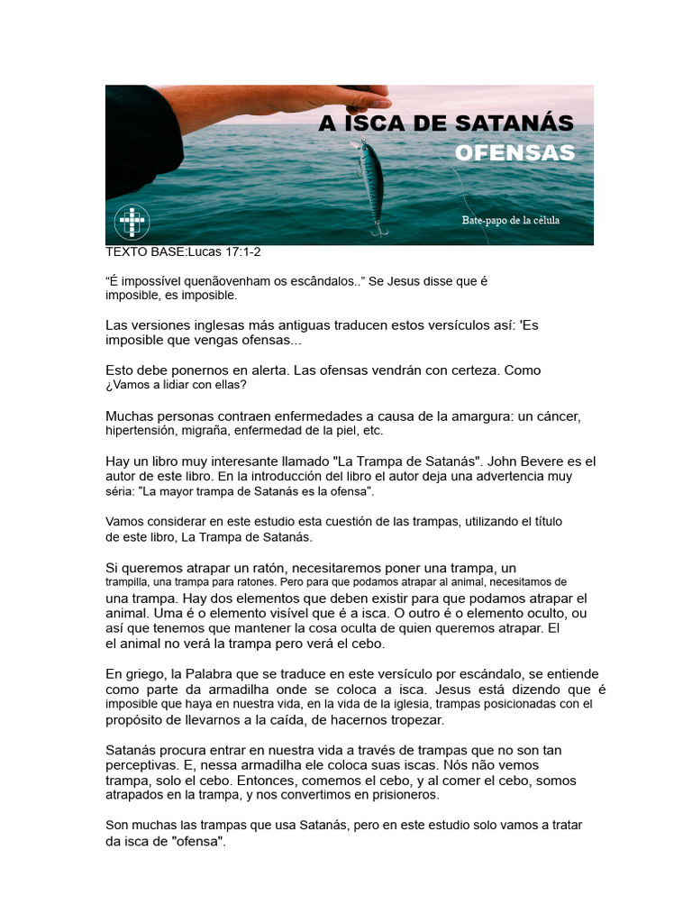 La Trampa de Satanás - Ofensas | PDF