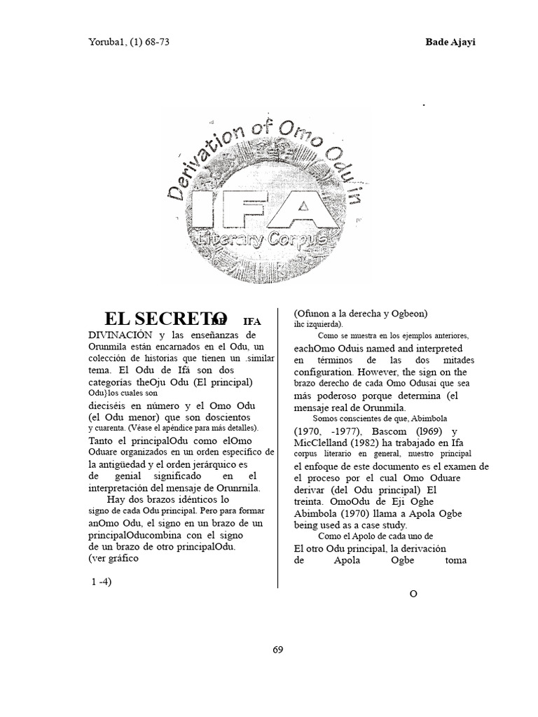 Ifa PDF | PDF | Vocal | Lingüística