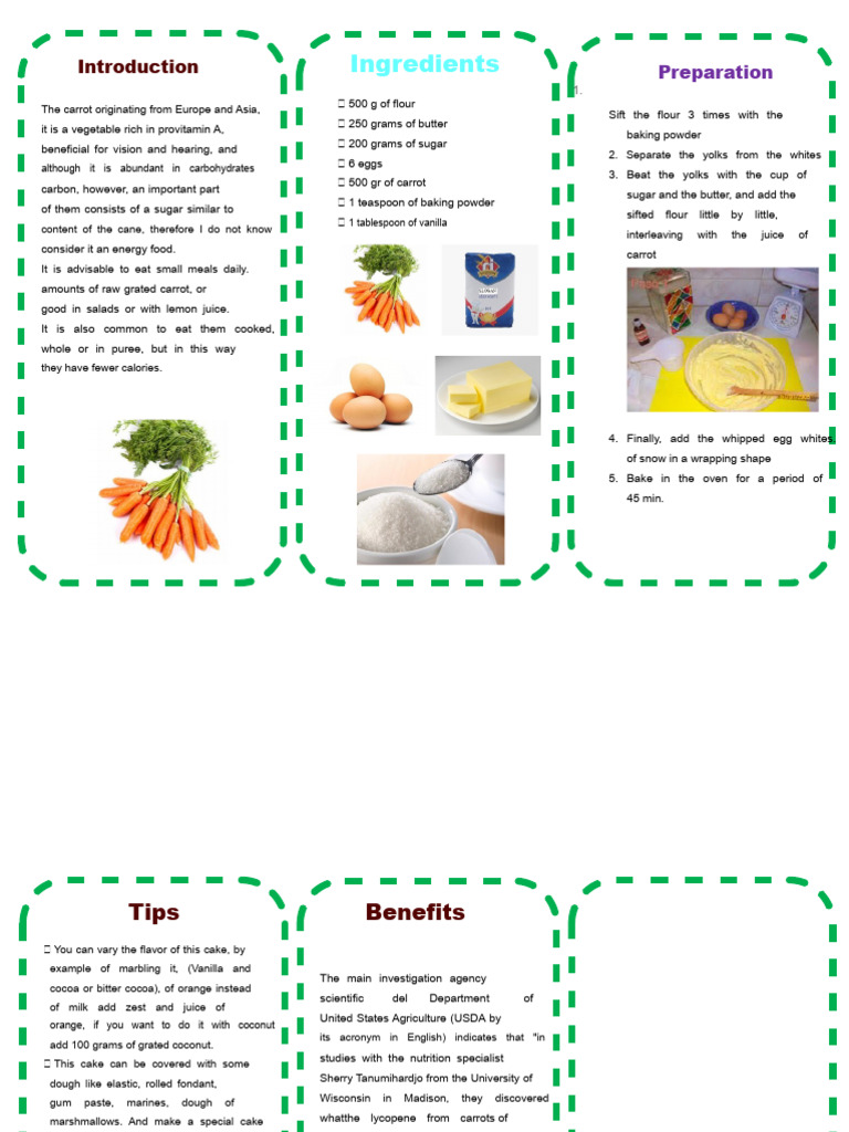 triptych-carrot-cake - copy | PDF | Carrot | Cakes