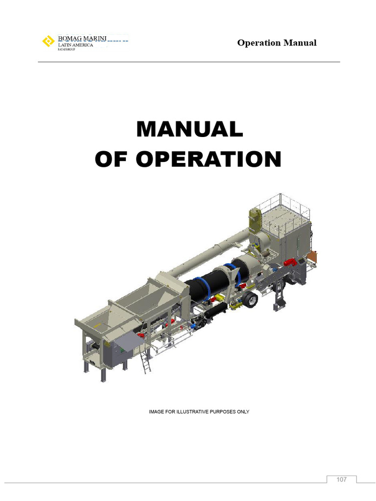 Asphalt Plant Operation Manual | PDF | Natural Gas | Solubility