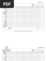 Master Sanitation Schedule Template | PDF