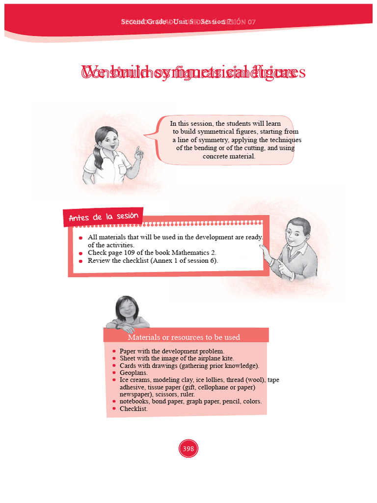 We build symmetrical figures | PDF | Symmetry