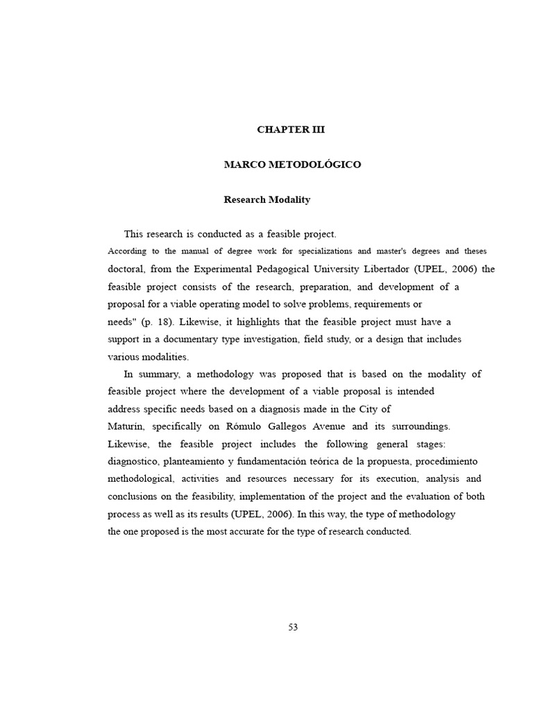 Chapter 3. Methodological Framework | PDF | Methodology | Field Research