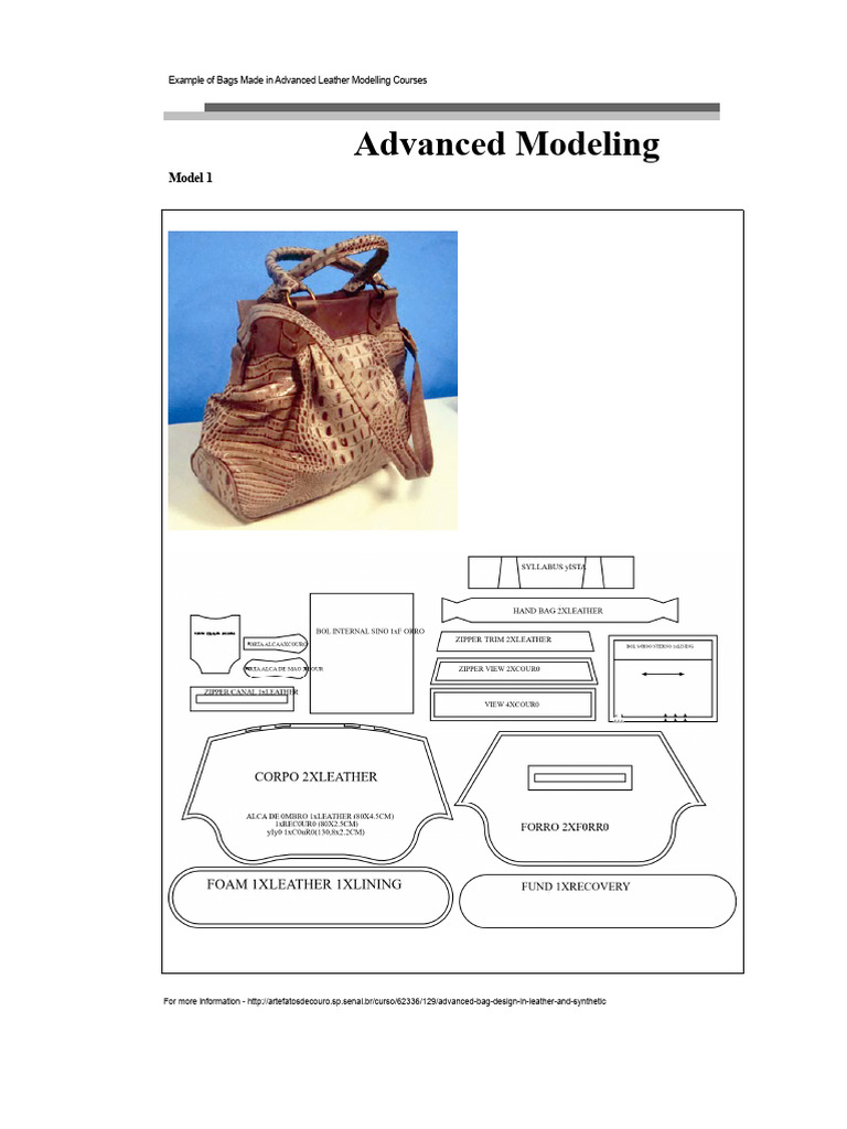 Advanced Modeling Leather and Fabric | PDF | Sewing | Tools