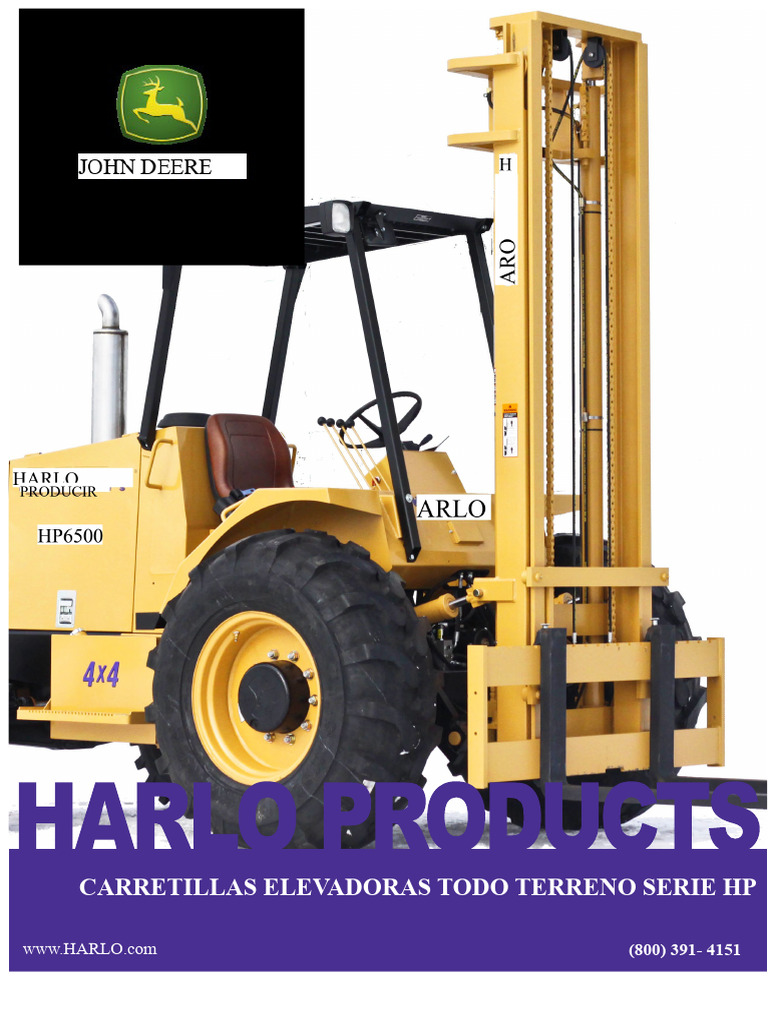 Harlo 6500.8500J.D PDF | PDF | Máquina elevadora | Caballo de fuerza