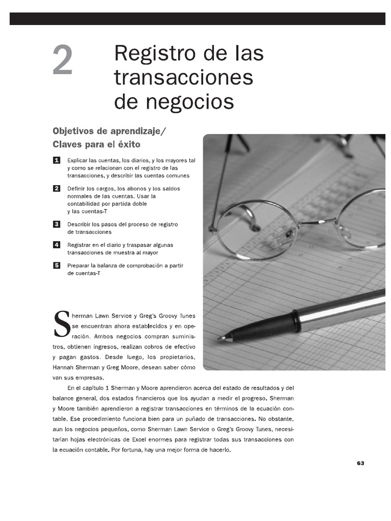 (Hoofdstuk 2) Registratie Van de Transacties (1787) PDF | PDF