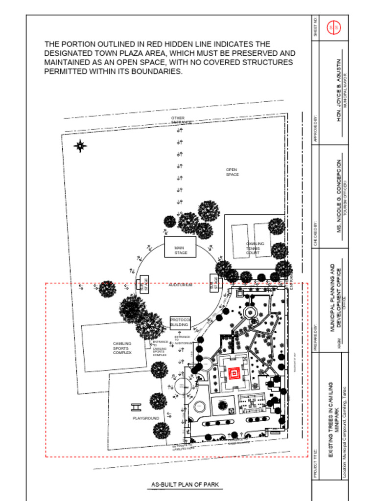 Camiling Sports Complex Site Plan | PDF