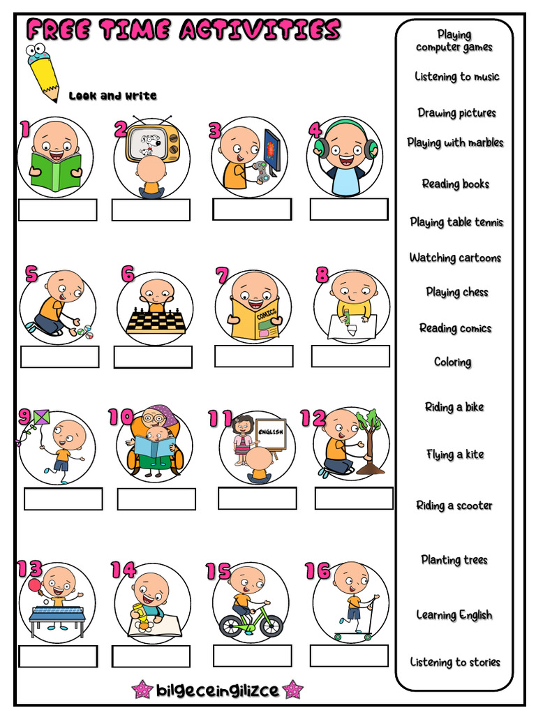 Fun Activities for Learning English | PDF