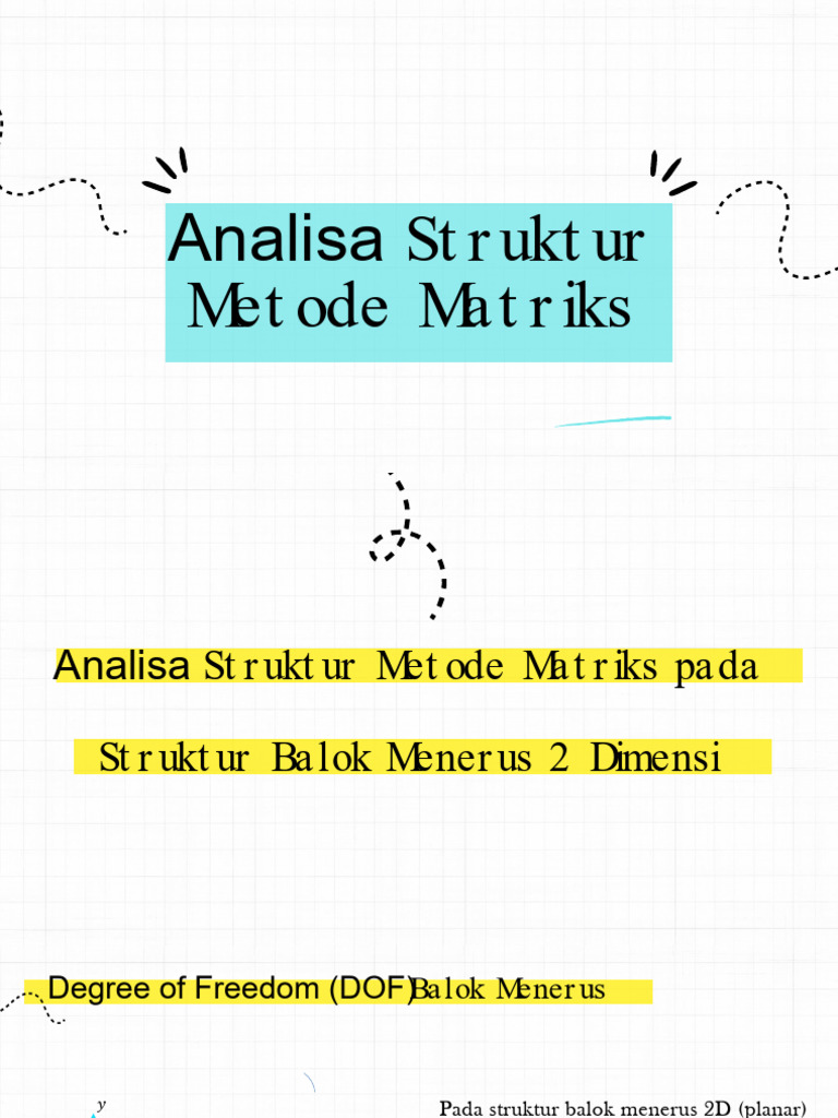 Analisa Struktur Balok Menerus 2D | PDF