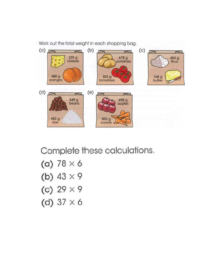 Primary 4 Math Second Semester Exam | PDF