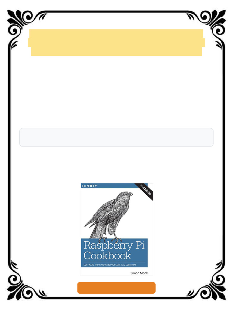 Raspberry Pi Cookbook Software and Hardware Problems and Solutions 2nd Edition Monk Ebook 2025 ...