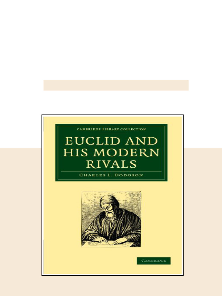 (Ebook) Euclid and His Modern Rivals by Charles L. Dodgson ISBN ...