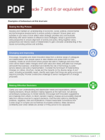 APS and Executive Level Classifications | PDF | Risk | Expert