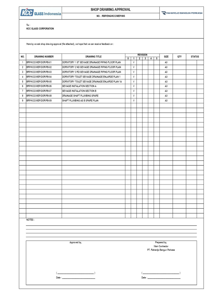Shop Drawing Dormitory Sewage Drainage Piping Plan | PDF | Building ...
