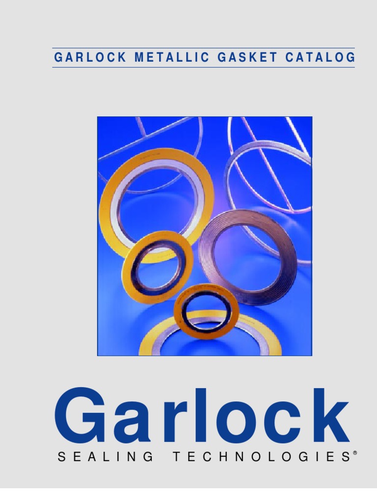 Garlock MetalGasket Catalog | PDF | Mechanical Engineering | Materials