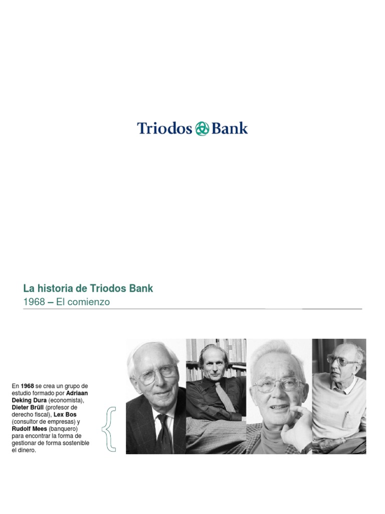 Evolución de Triodos Bank | PDF | Bancos | Economias