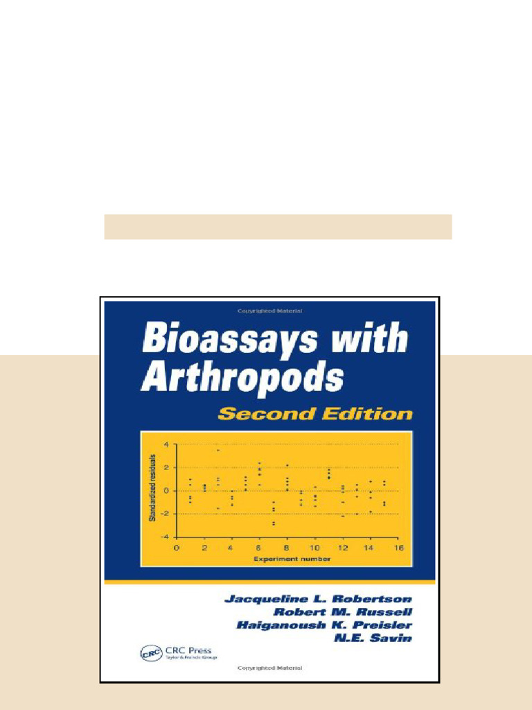 (Ebook) Bioassays with Arthropods, by Jacqueline L. Robertson, N. E ...