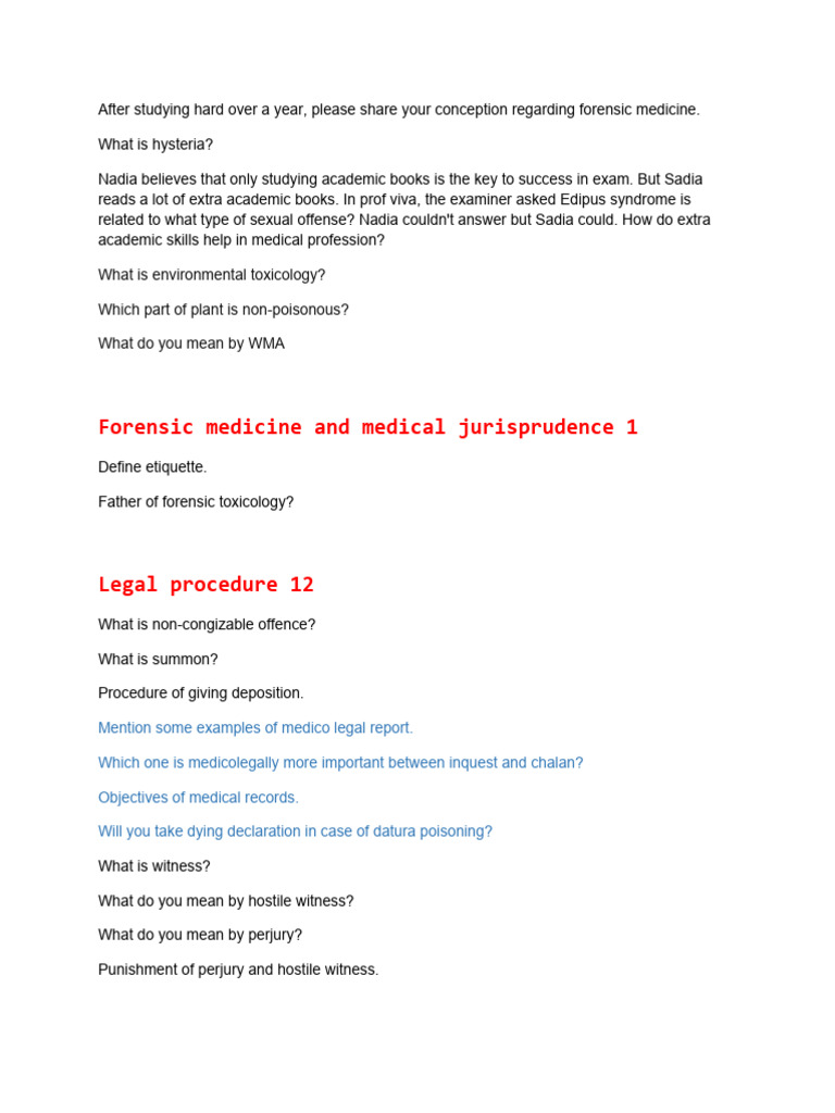 Forensic Card 2 Sorted and Grouped | PDF | Rape | Virginity