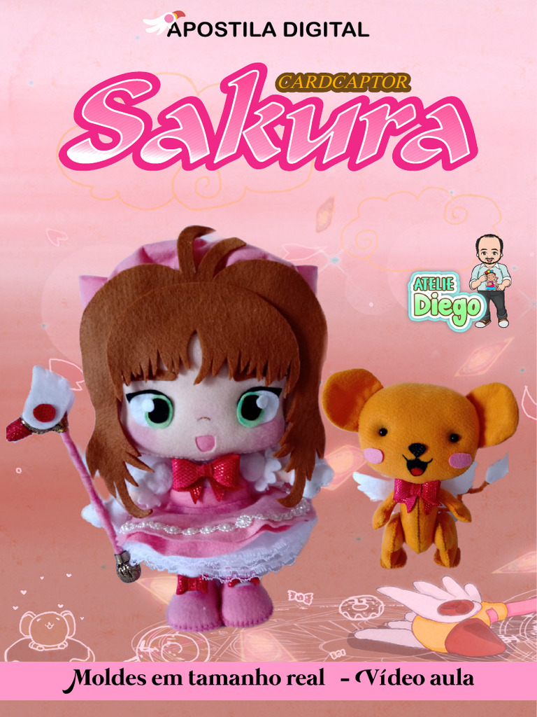 Apostila Digital Sakura Card Captor - Ateliê Diego | PDF