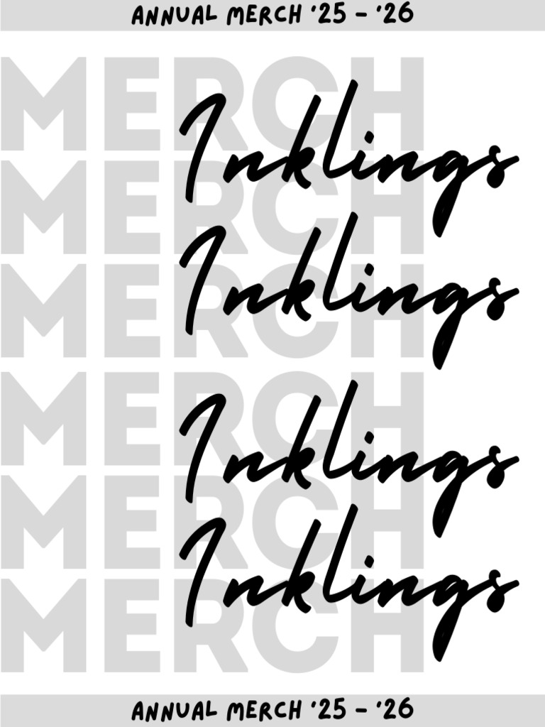 Inklings Annual Merch 2025 | PDF