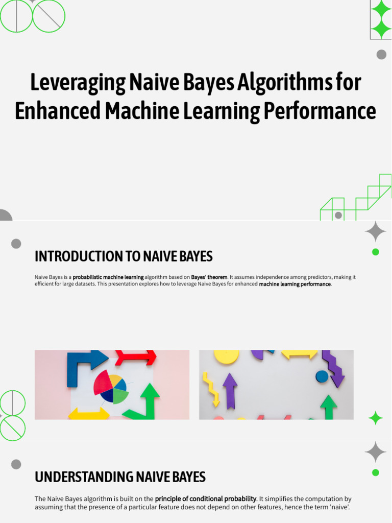 Slidesgo Leveraging Naive Bayes Algorithms For Enhanced Machine ...