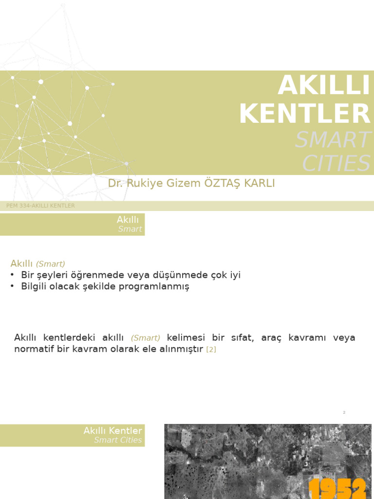 2 Ders Akilli Kentler 2 | PDF