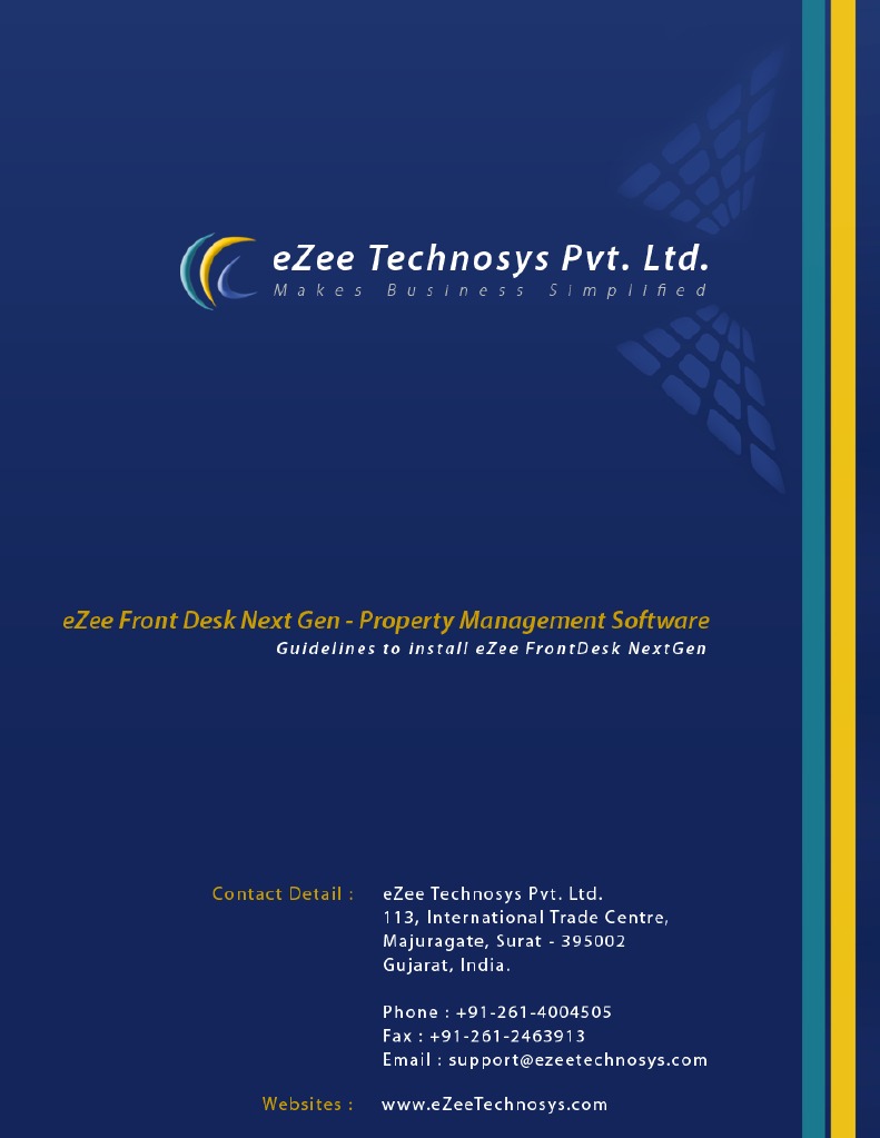 Guidelines To Install Ezee NextGen | PDF | Antivirus Software ...