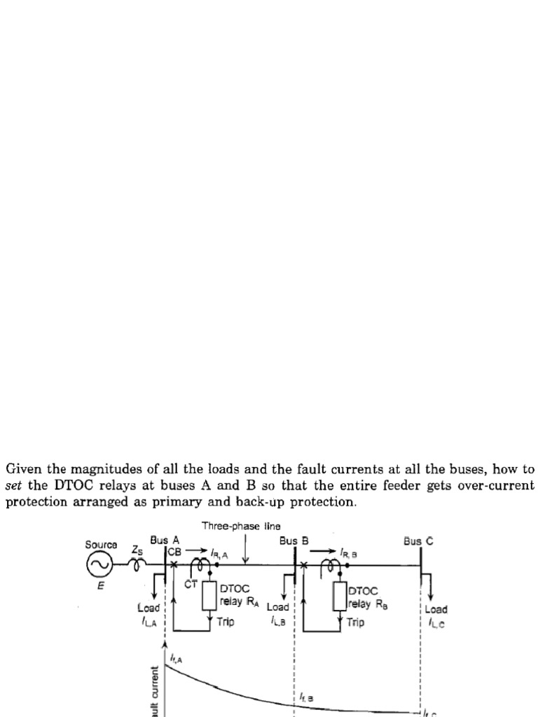 Definite Time Overcurrent Relay Settings | PDF | Relay | Electronic ...