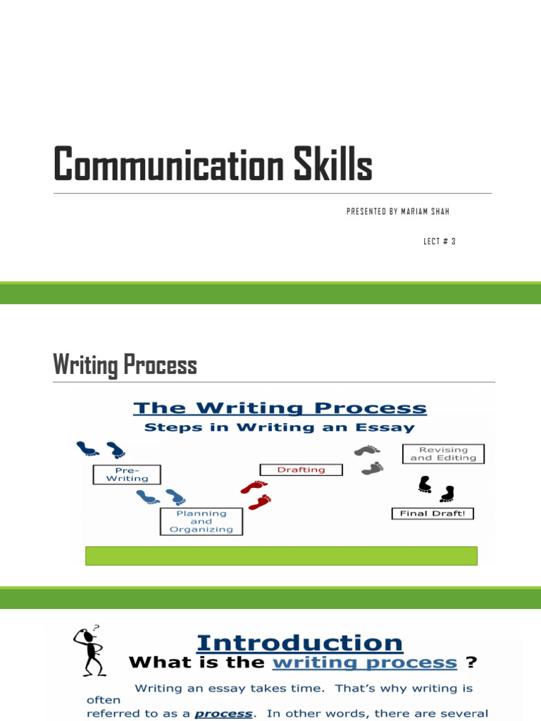 Communication Skills LECT# 3 | PDF