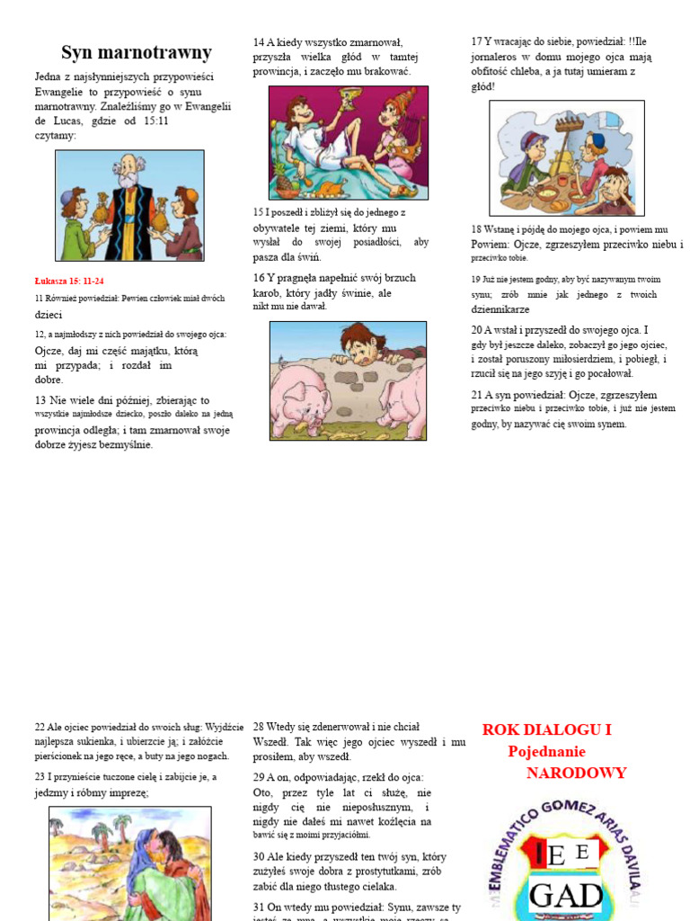 Tryptyk o Synu Marnotrawnym | PDF