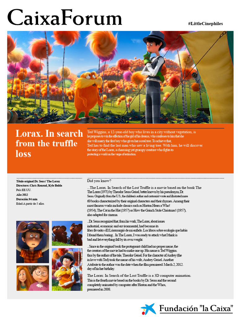 Lorax File In Search of the Lost Truffle spa5.pdf | PDF | Dr. Seuss