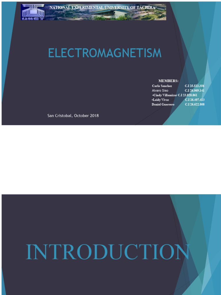 Slides Group 3 Electromagnetism Faraday's Law, Lenz's Law | PDF ...