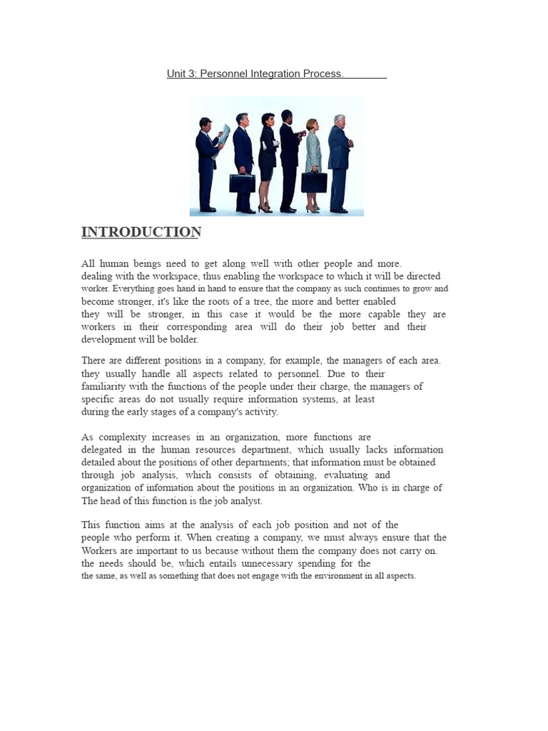 Human Capital Integration Process | PDF | Recruitment | Employment