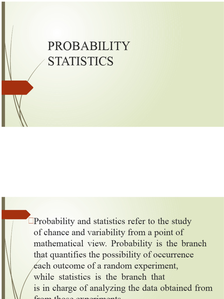 Understanding Probability and Statistics | PDF