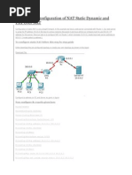 6.4.5 Packet Tracer - Configure Static NAT | PDF | Ip Address | Communications Protocols