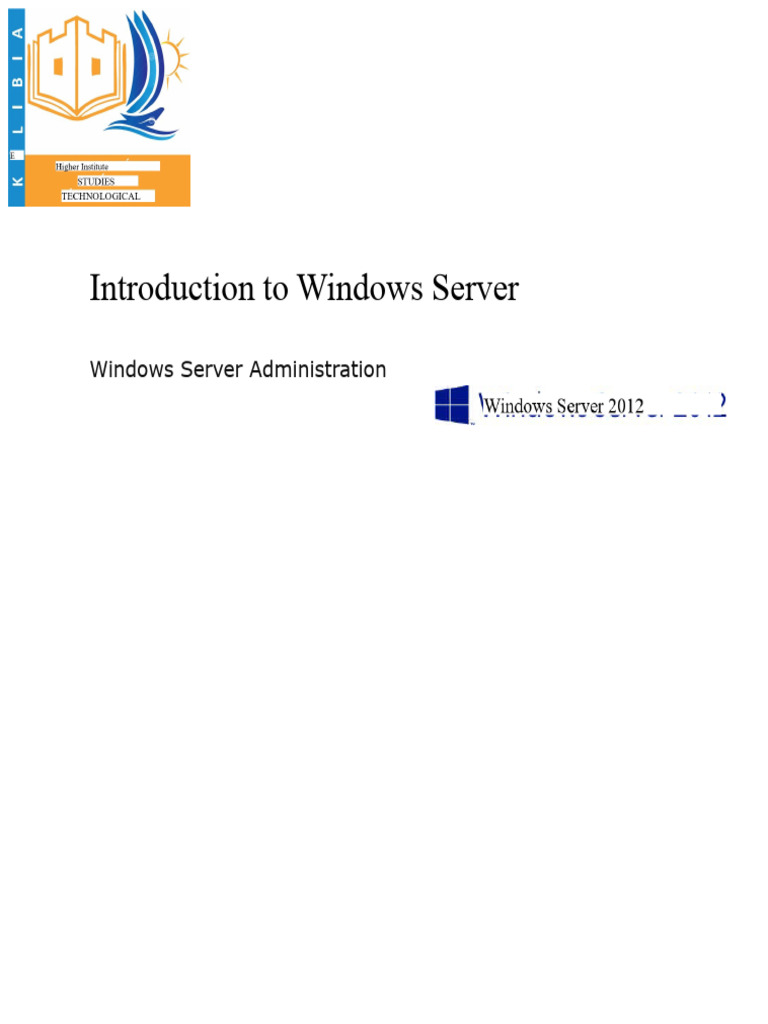 Windows Server Administration Basics | PDF | Microsoft Windows ...