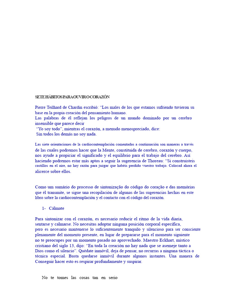 La Memoria de Las Células (Los-Códigos-del-Corazón) | PDF | Mente ...