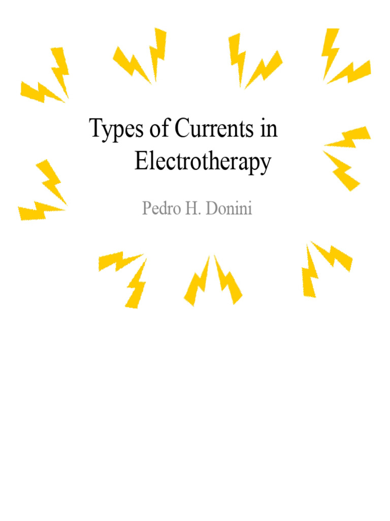 Types of Electric Currents and Physical Parameters of The Electric ...