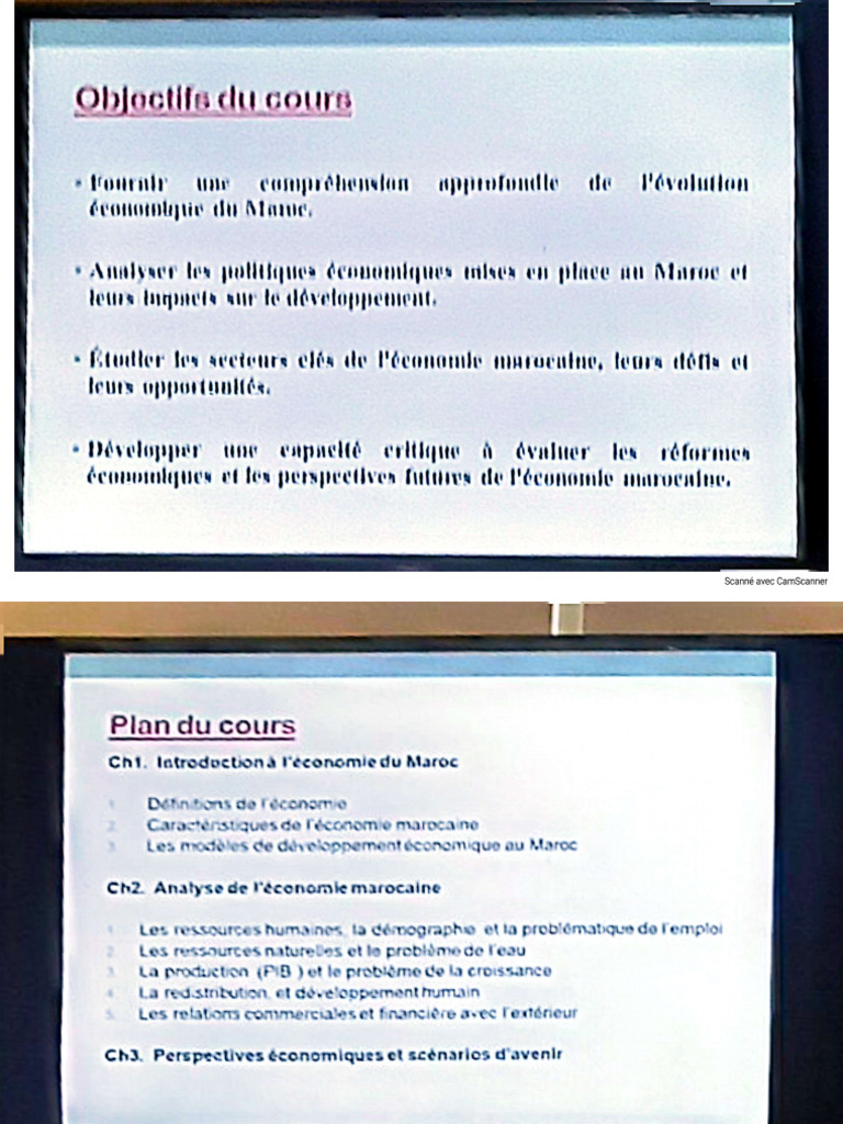 Chapitre 1 Introduction à l'Économie Du Maroc GB (1) | PDF