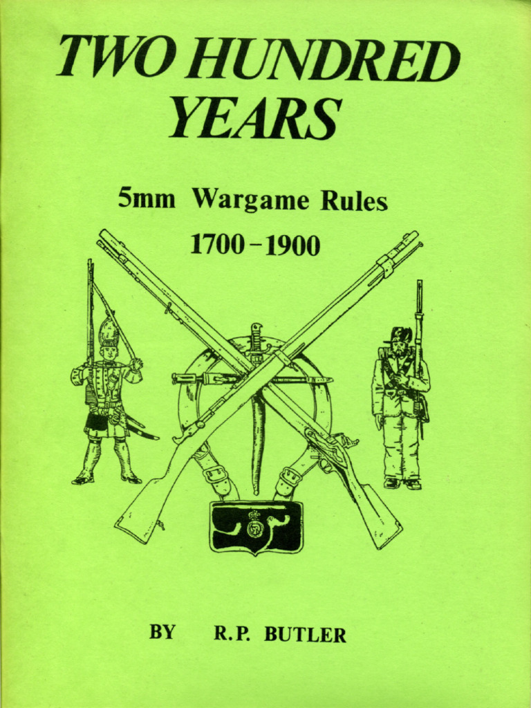 TTG - 200 Years - 5mm Wargame Rules 1700-1900 | PDF