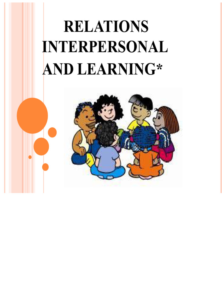 Promotion of Respect and Interpersonal Relationships | PDF ...