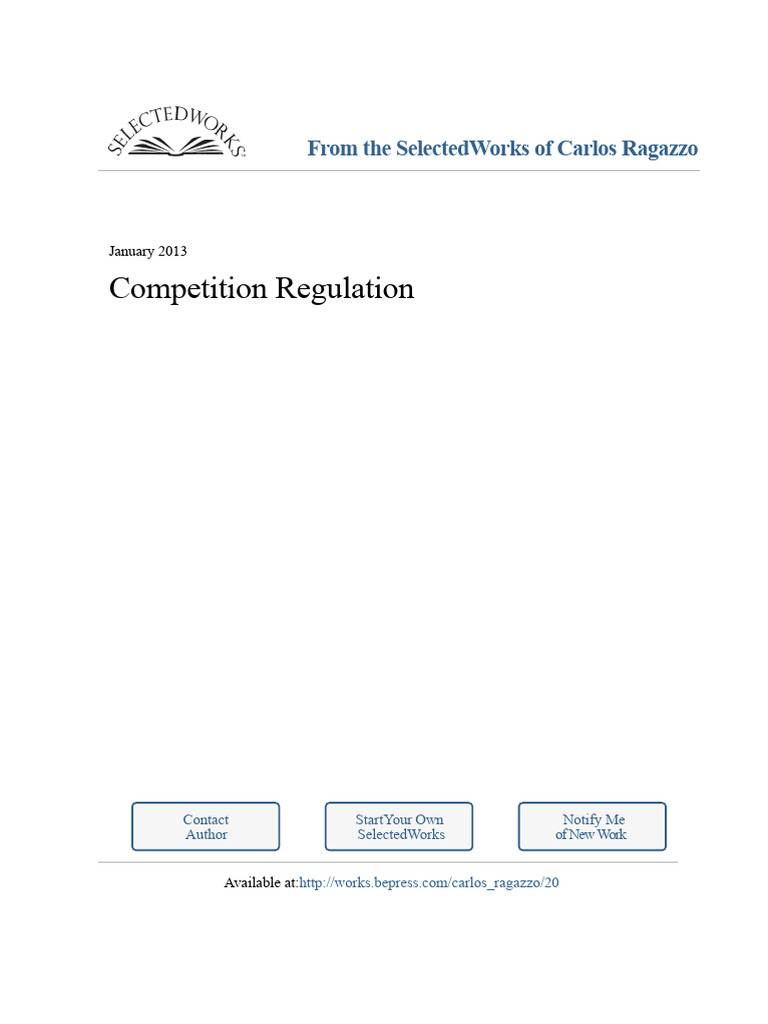 Brazil's New Competition Regulation Insights | PDF | Competition Law ...