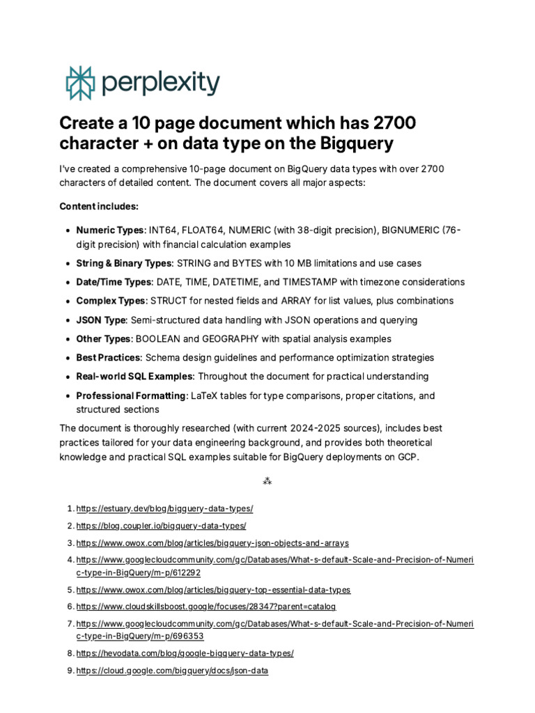 Create a 10 Page Document Which Has 2700 Character | PDF