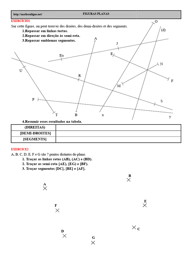 Capítulo 2 - Ex 1B - Traçar Retas, Semi-retas, Segmentos - CORREÇÃO (2 ...