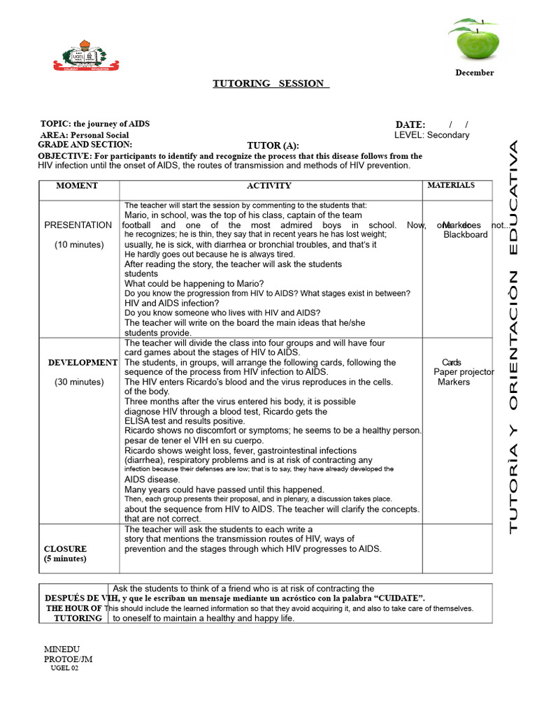 2vih - AIDS - Toe Session - Secondary | PDF | Hiv/Aids | Infection
