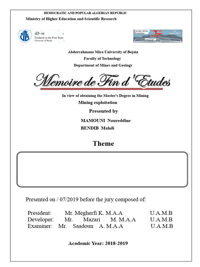 Analysis and prediction of shooting quality using the Kuz-Ram method Application to the Kef ...