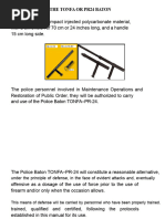 Police Baton Training Techniques | PDF | Police | Hand