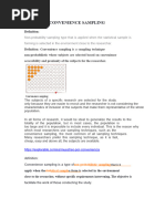 Understanding Convenience Sampling in Research | PDF | Sampling ...